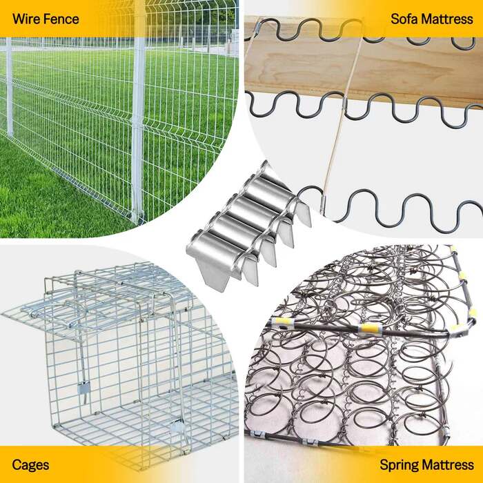 Staples for Wires, Cages, Mattress & Gabion Net
